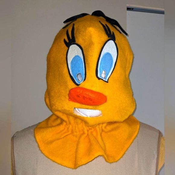 Warner Bros. | Other | Horrifying Tweety Bird Felt Halloweengimp Mask ...